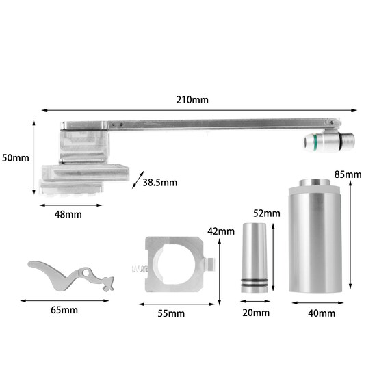 Worker MOD Red Metal Prime Bridge Chamber Kit for AF Nexus Pro Blaster ...