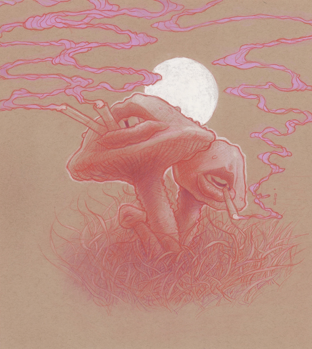 Shmoke Ii Giclée Art Print, Signed Limited Edition - Etsy