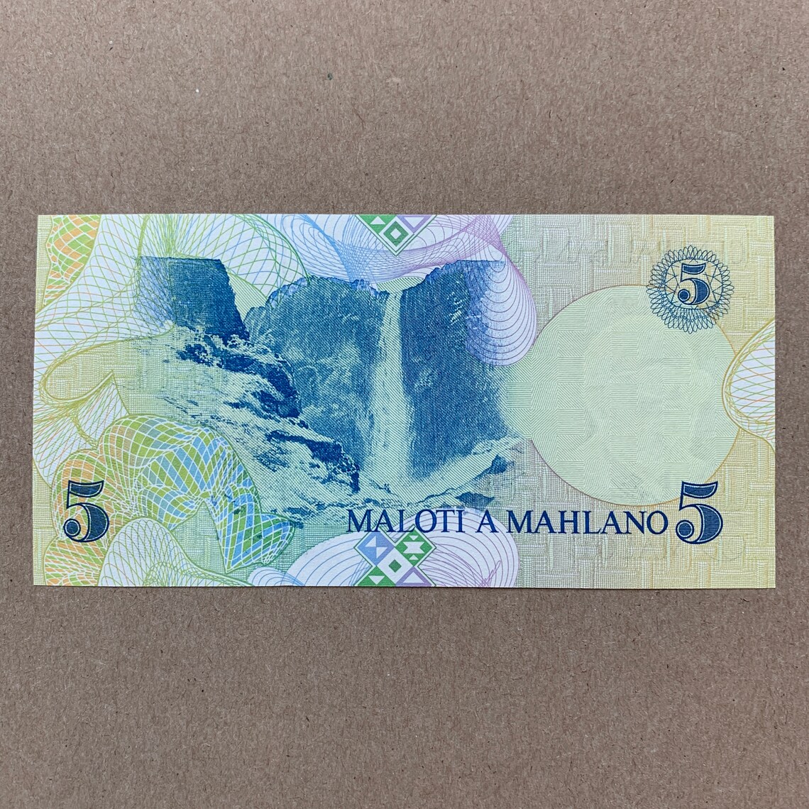 1989 Lesotho 10 Maloti Banknote. African Currency. Bills King - Etsy