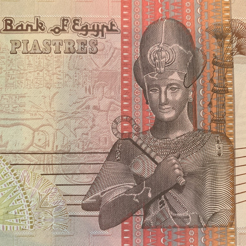 3 Pcs Egypt Piastres Pound Set. Ramses II. Crisp - Etsy