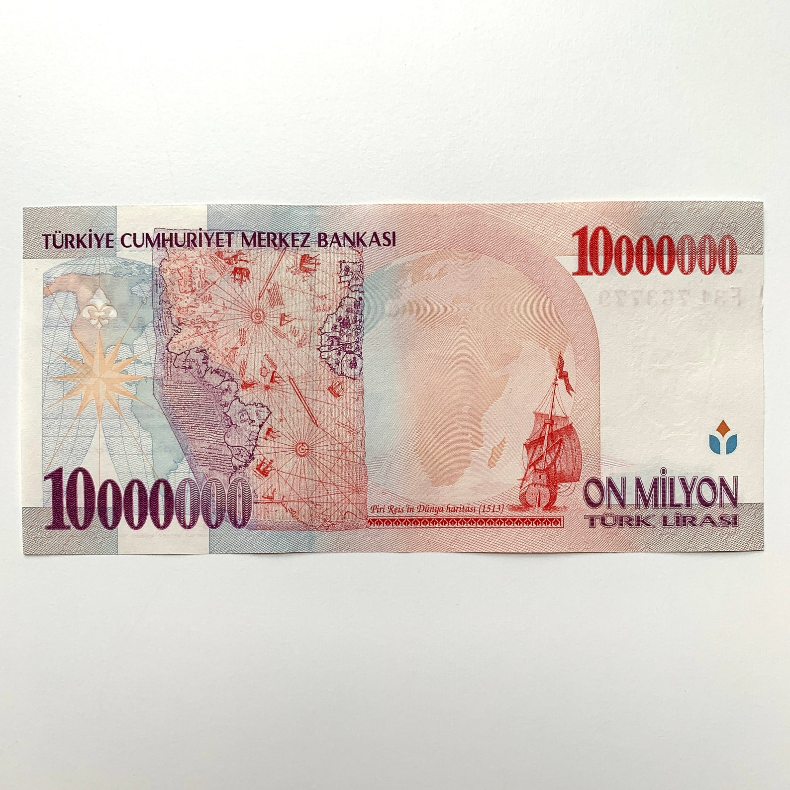 Ten Million 10.000.000 Turkish Lira Banknote. Turkey Currency. | Etsy