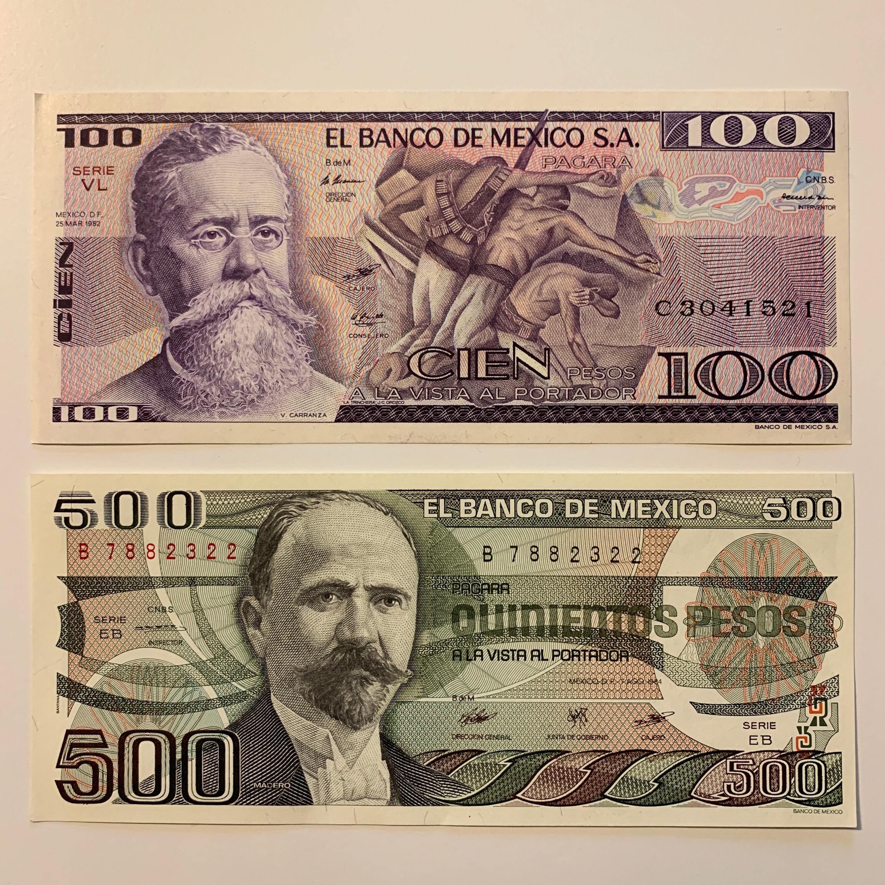 Old Mexican Bills Value