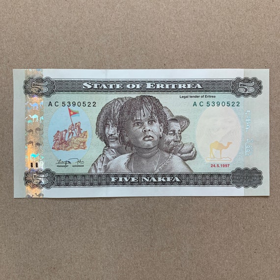 Collectibles Coins & Money banknote paper money Various Eritrea ...