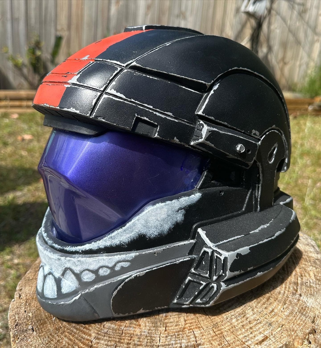 Dutchs ODST Helmet Halo 3 ODST Inspired With Skeleton Skull Teeth. fan ...