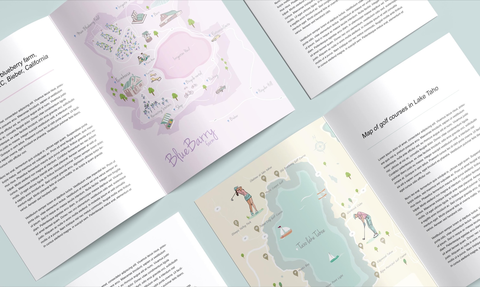 Custom Watercolor Business Map: Personalized Venue Illustration ...