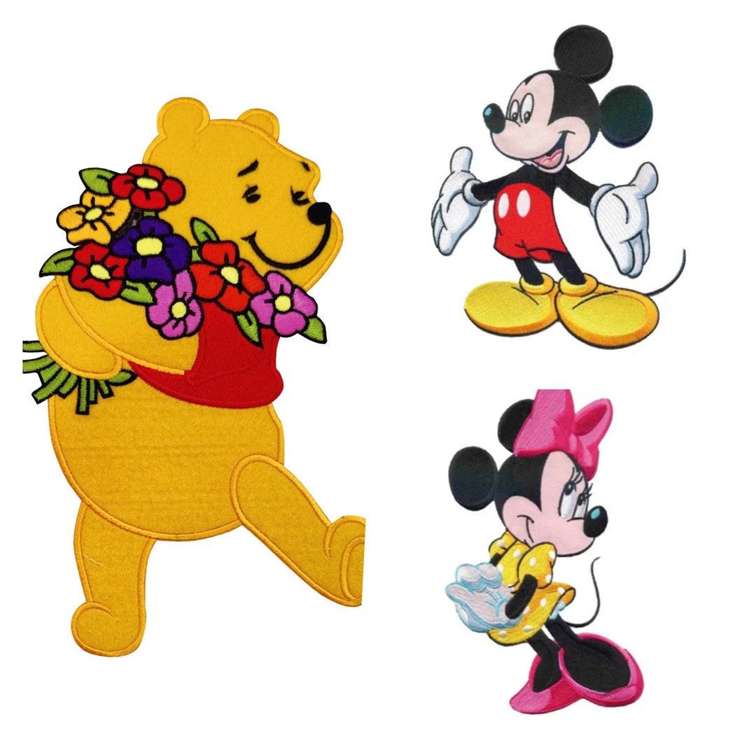 Official Licenced Disney Extra Large Iron on Motifs/patches - Etsy