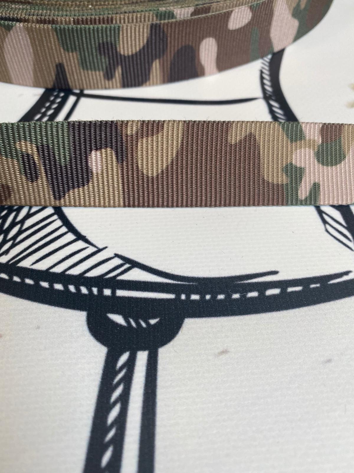 Camouflage Camo Army Print Polypropylene Strap Webbing 3 - Etsy UK