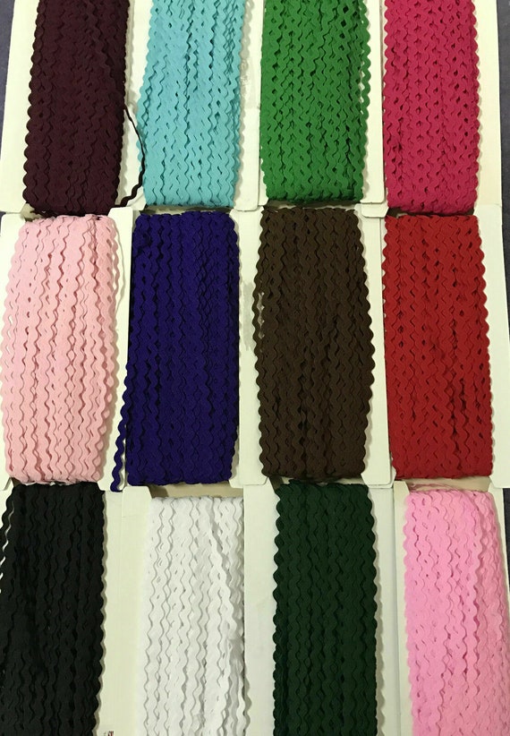 5/6mm RIC RAC Ribbon/Braid/Trim various lengths available | Etsy