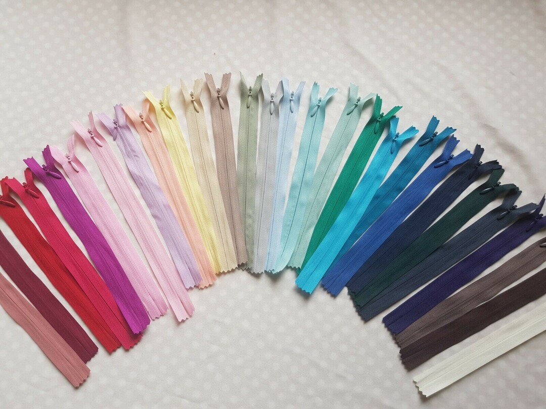 Caché, Invisible Zip, Fermetures à glissière Différentes longueurs 8 ...