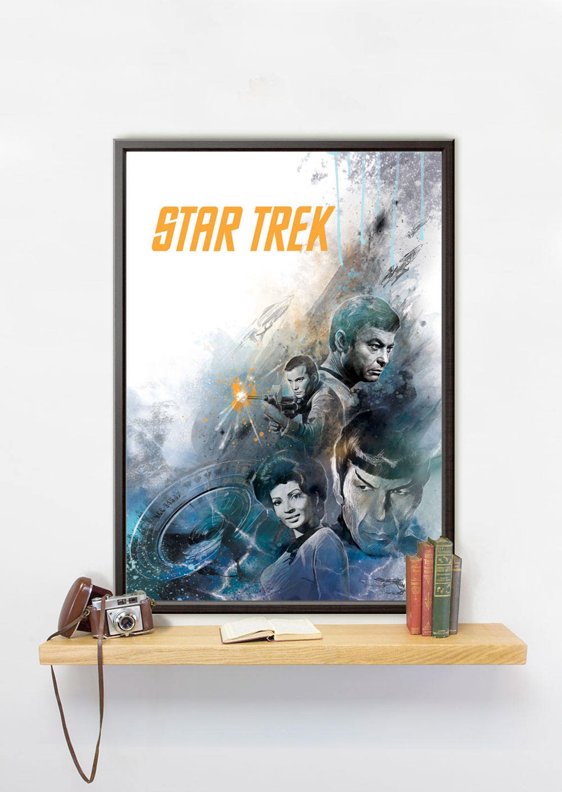 Star Trek Poster/Star Trek Print 074/Canvas Print/Digital | Etsy