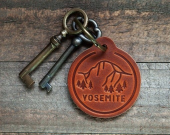 Yosemite National Park Keychain Half Dome Rising Above the - Etsy