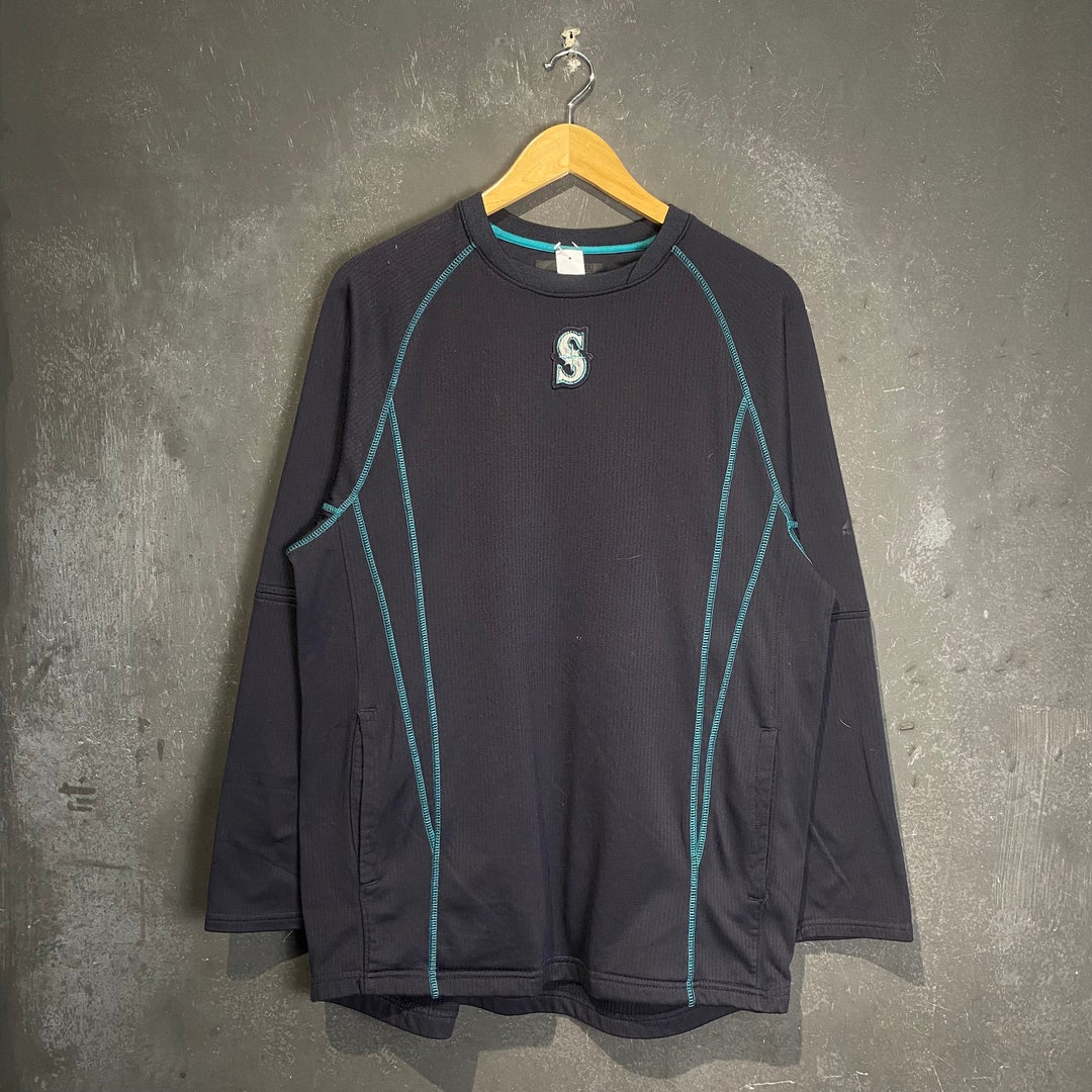Rare Vintage Seattle Mariners Centre Logo Jersey Hockey Crewneck - Etsy