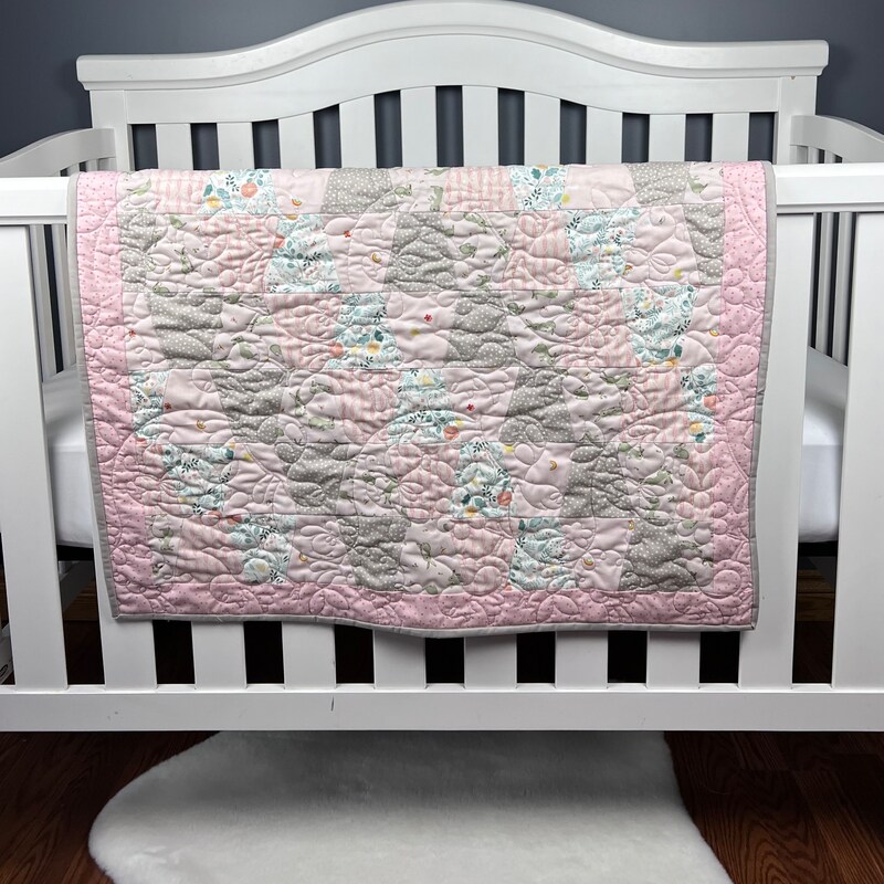 Baby Girl Quilt Kit - Etsy