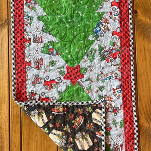 Christmas Tree Table Runner Quilt Kits From Quiltiesisters. - Etsy Canada