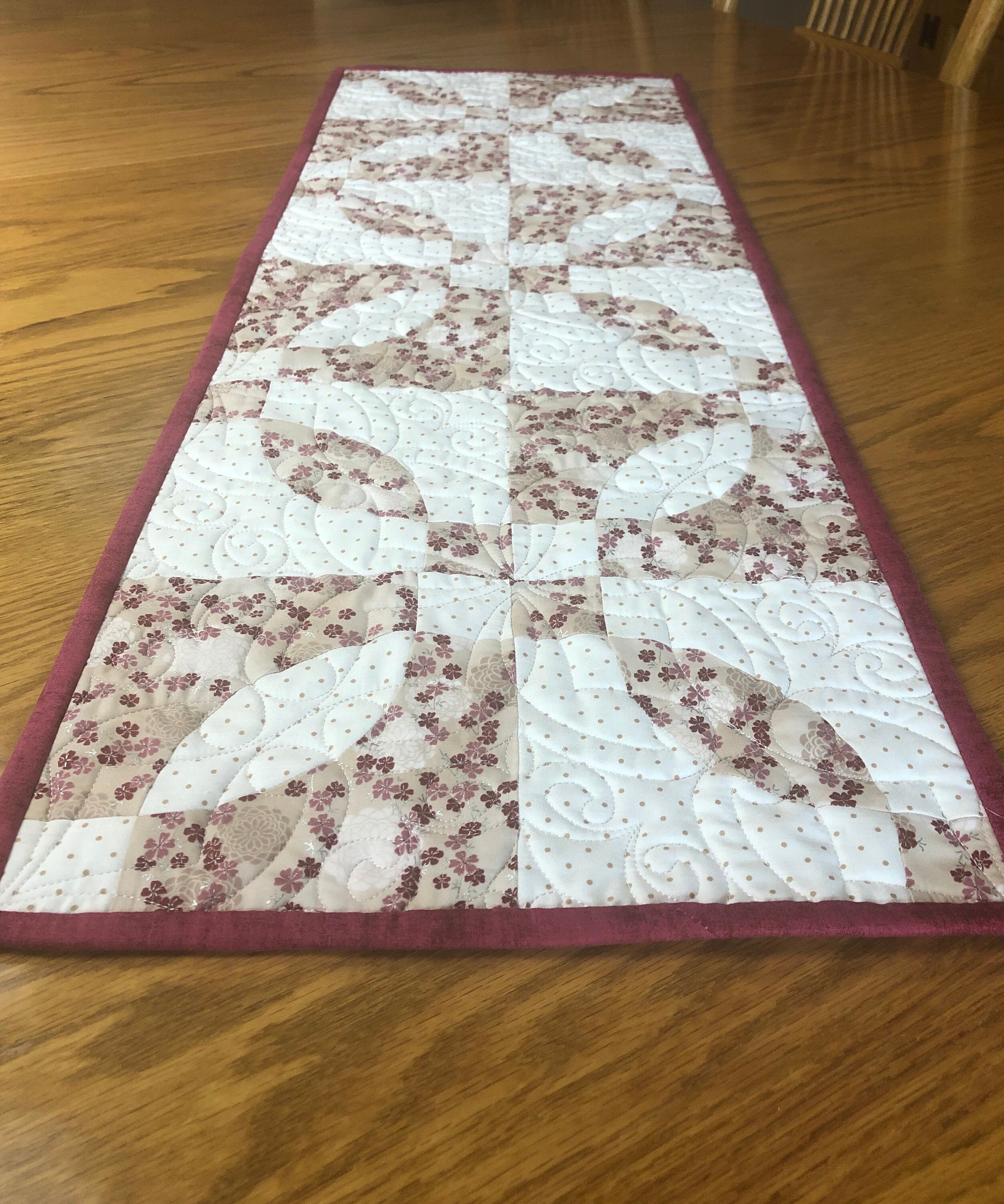 Rose Dream Valentine Pre-cut Table Runner Quilt Kit From | Etsy