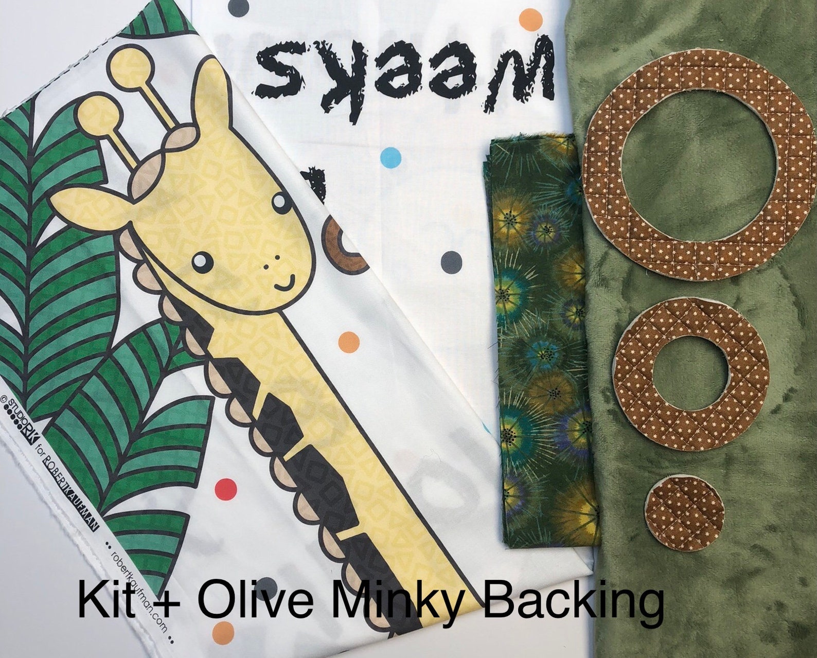 Baby Growth Mat Jungle Mat Kit or 1 Panel Baby Milestone | Etsy