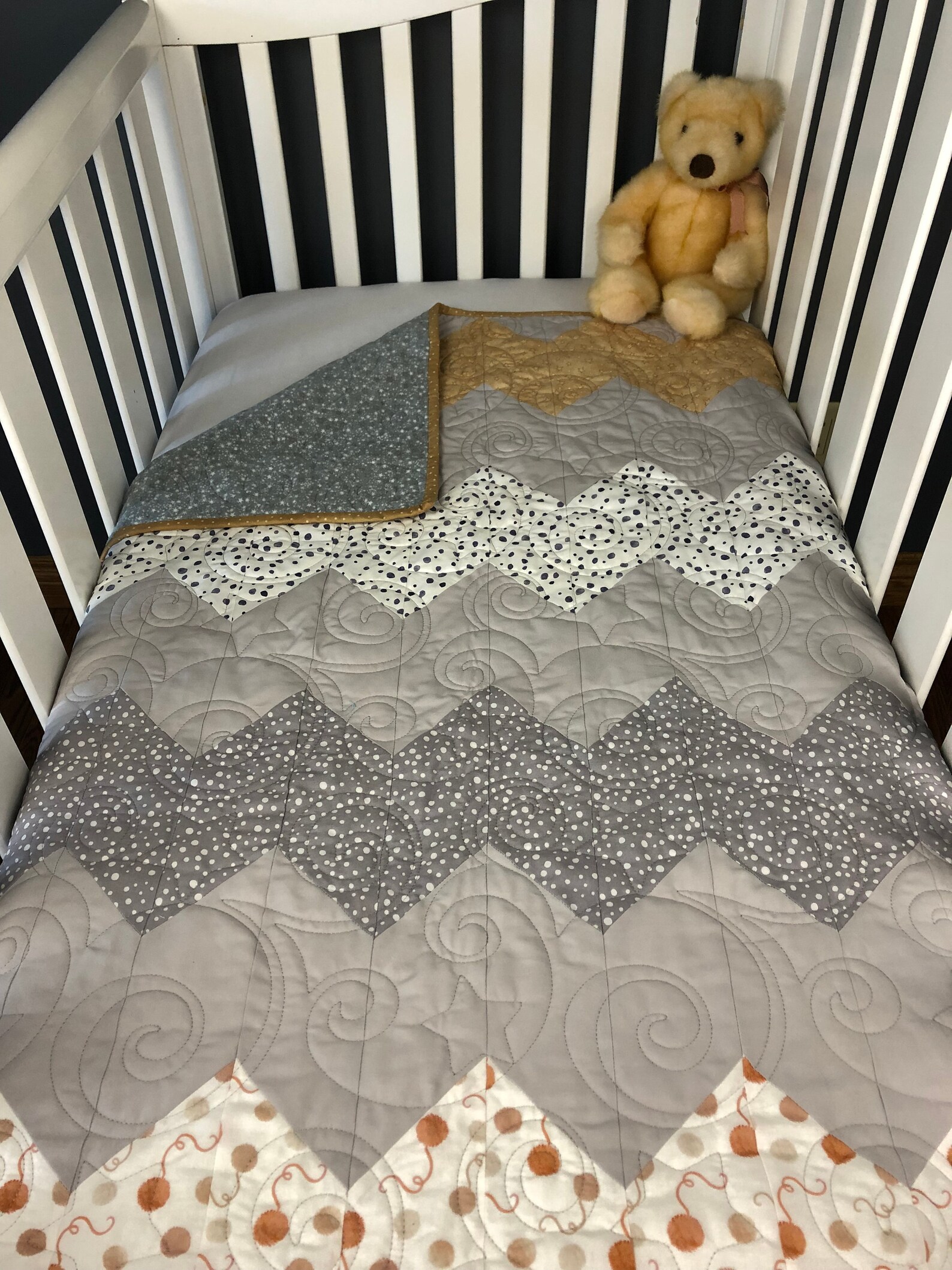 Modern Baby Quilt Kit Quilt Kits With Fabric Pre Cut Quilt - Etsy