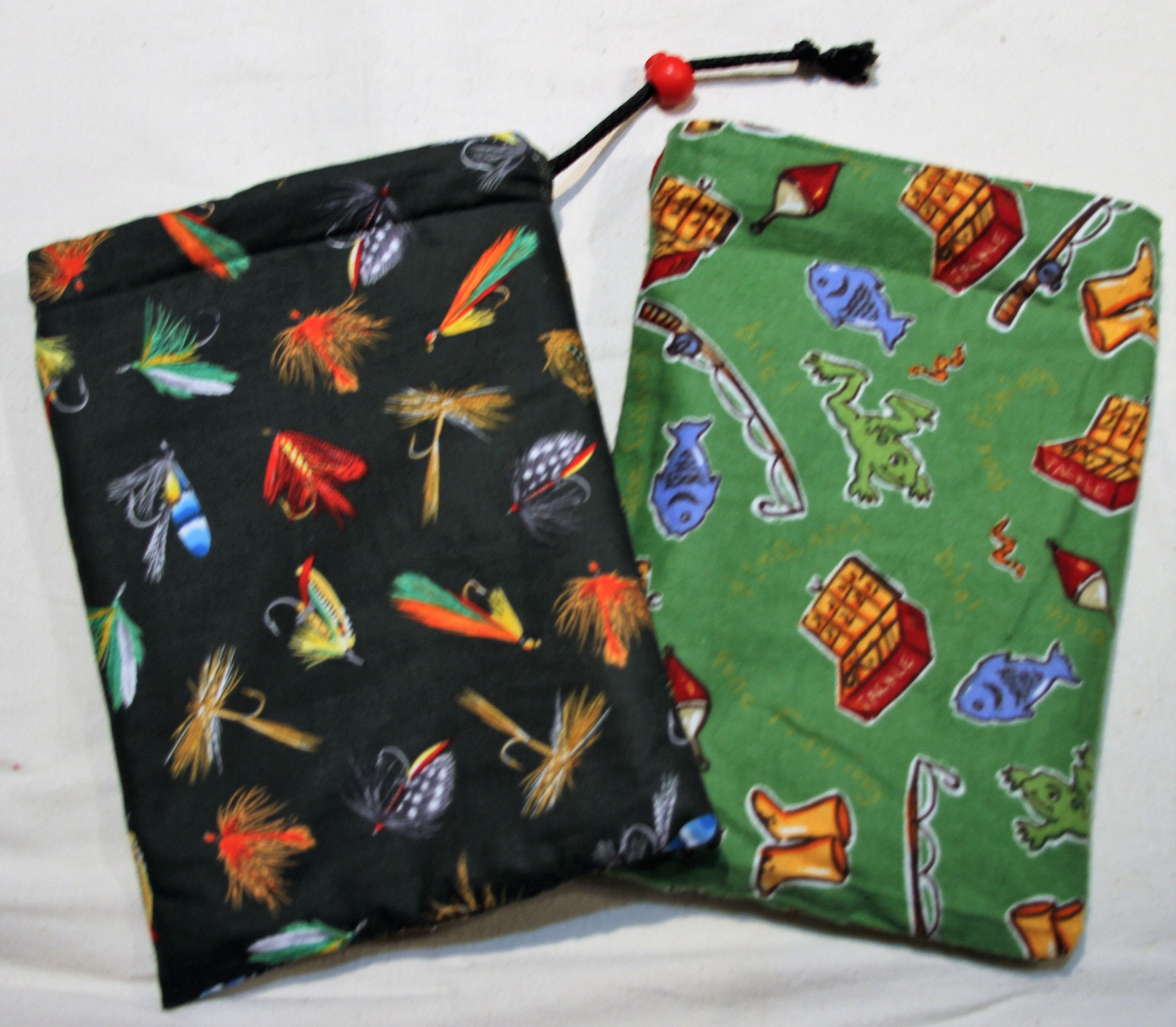 Reel Cover, Going Trout Fishing Padded Reversible Reel Cover, Fishing ...