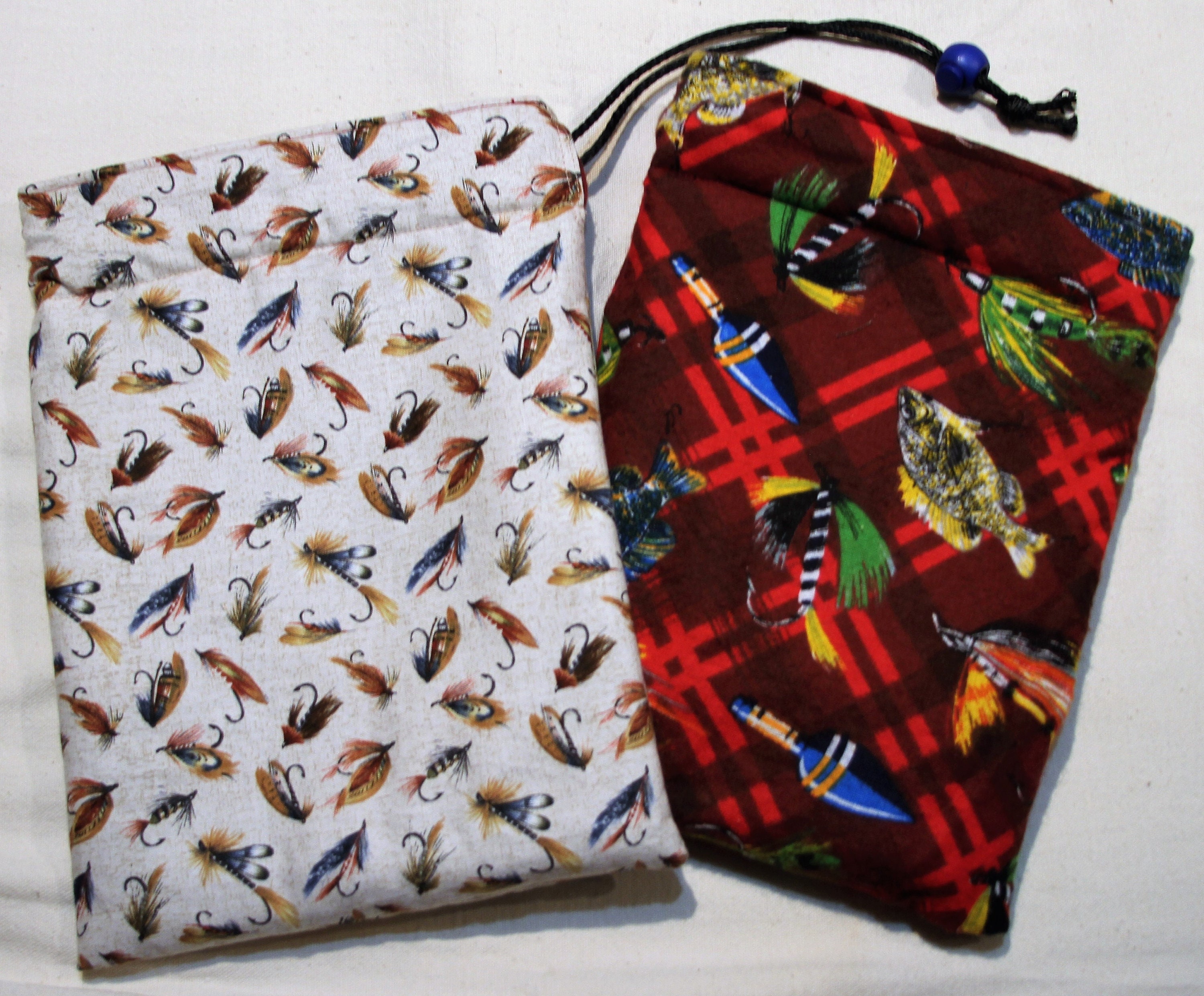 Reel Cover, Going Trout Fishing Padded Reversible Reel Cover, Fishing ...
