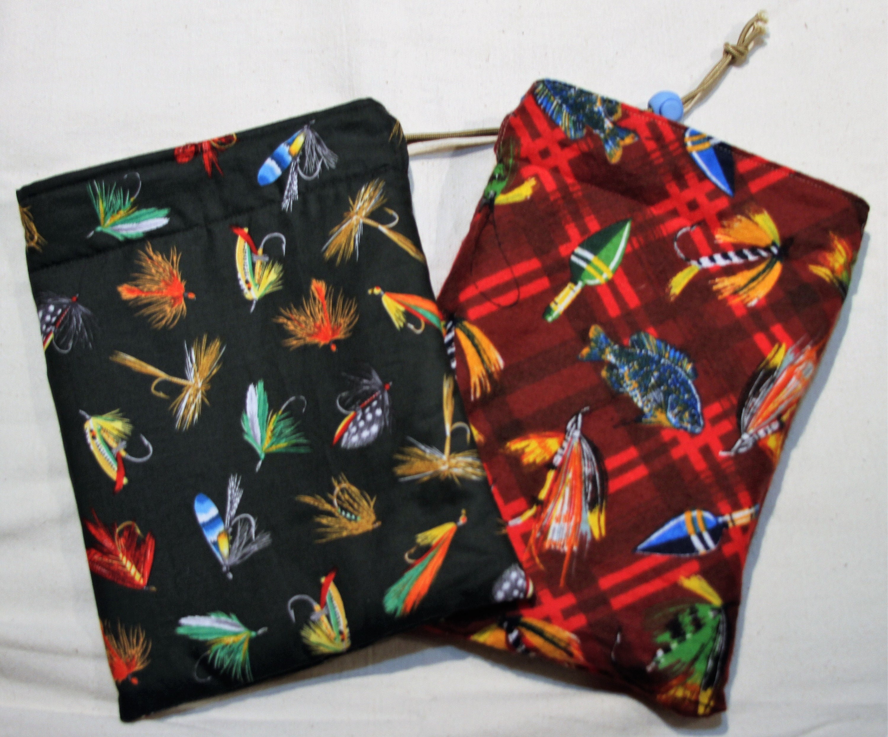 Reel Cover, Going Trout Fishing Padded Reversible Reel Cover, Fishing ...