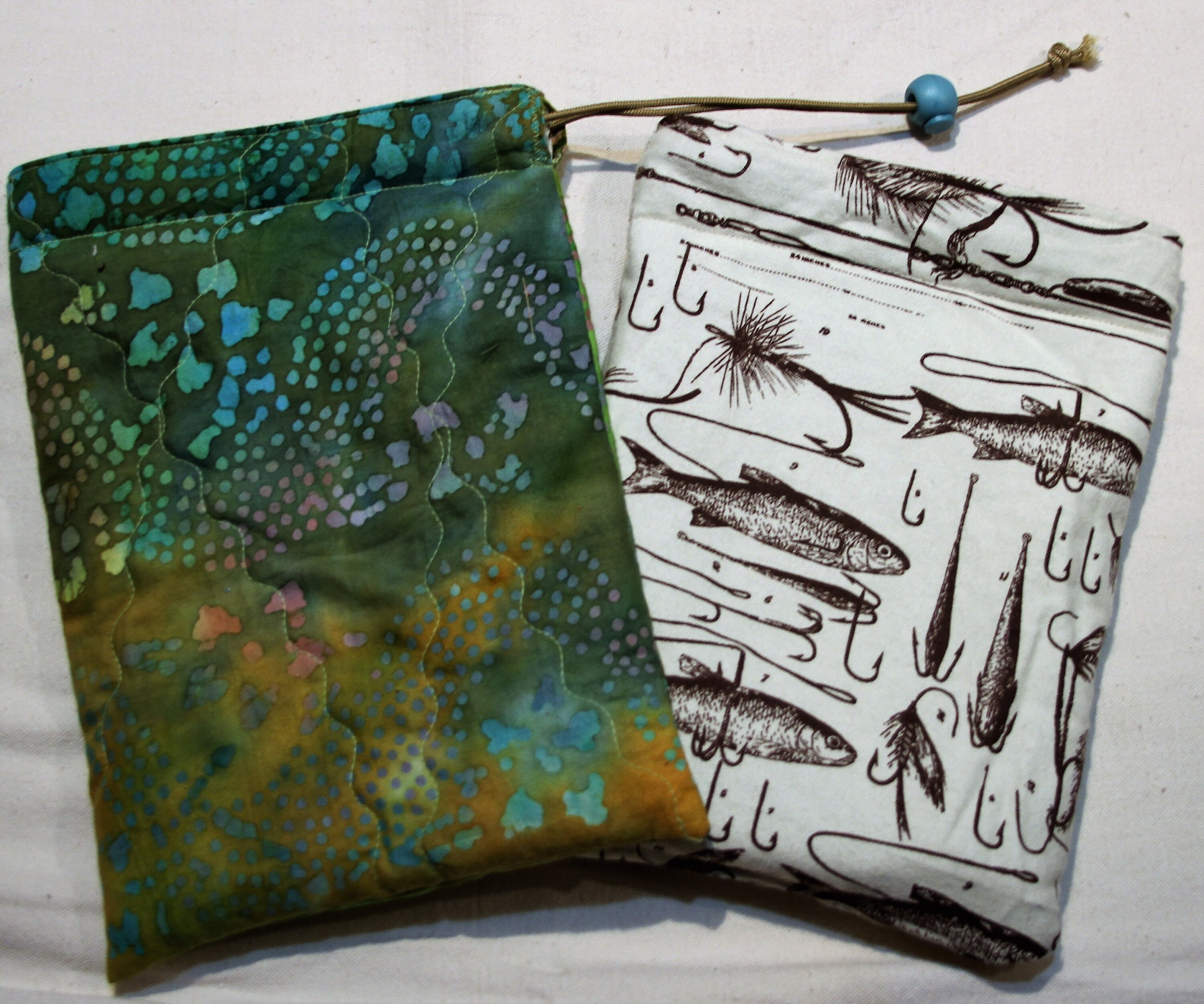 Reel Cover, Going Trout Fishing Padded Reversible Reel Cover, Fishing ...