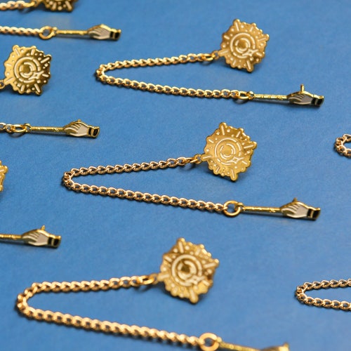 Magical Glow-in-the-dark Collar Pins - Etsy