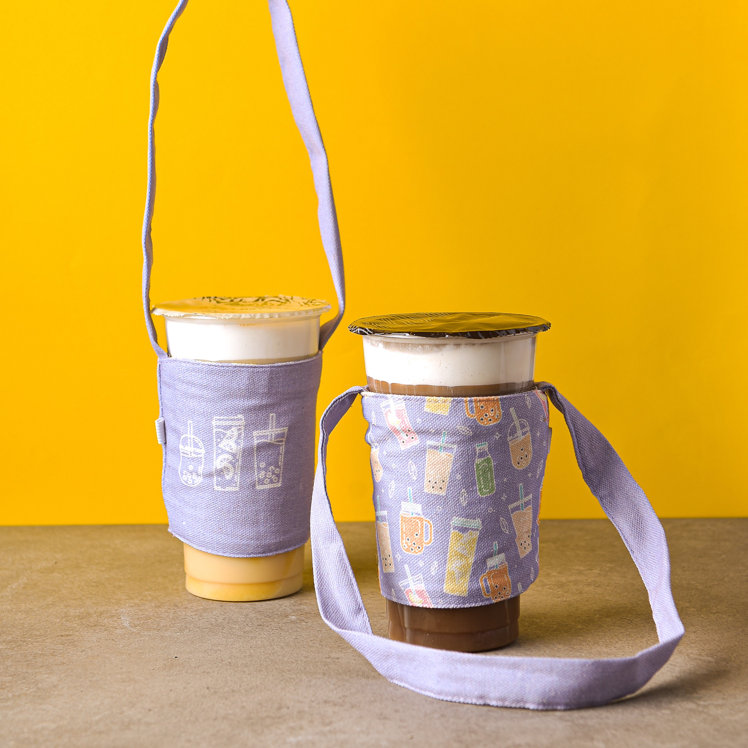 Boba Tea Reversible Beverage Holders - Etsy
