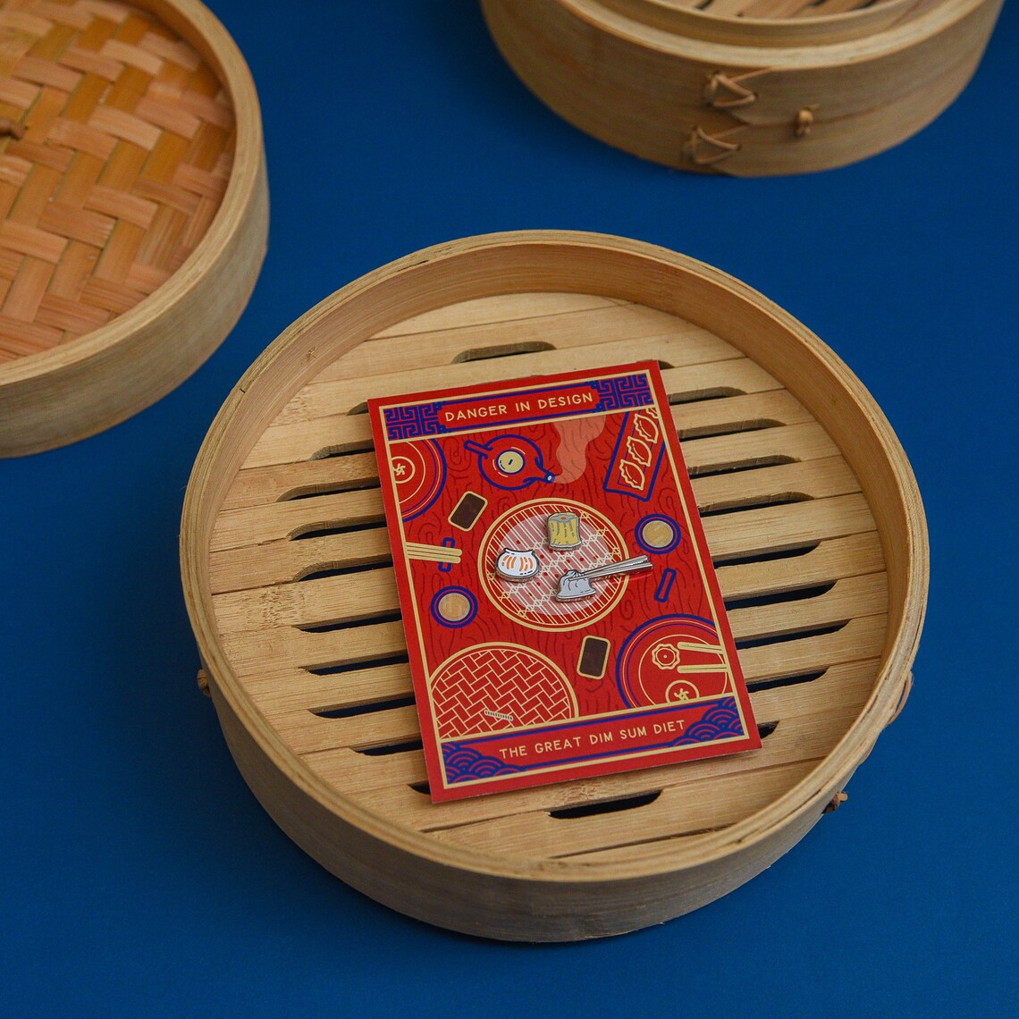 Dim Sum Enamel Pins Set - Etsy