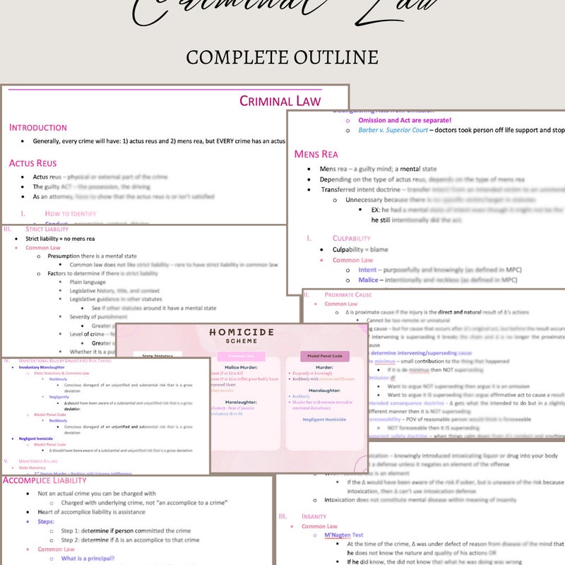 Criminal Justice Study - Etsy UK