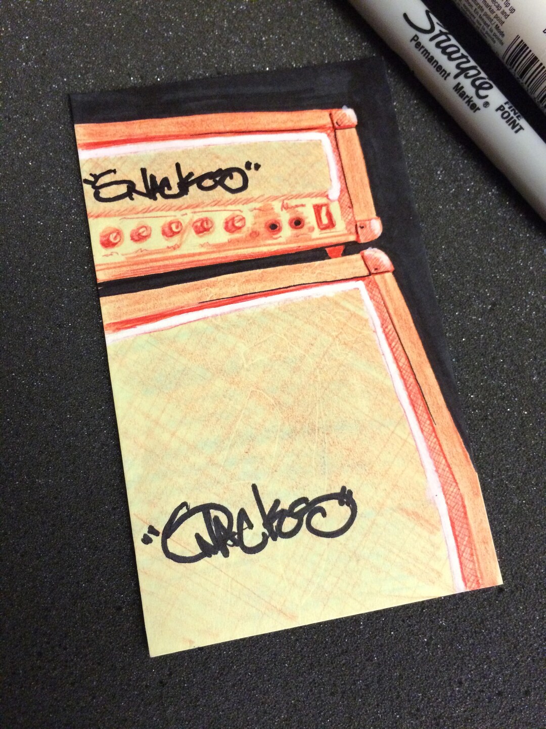 Speaker Snack, Post-it Art - Etsy