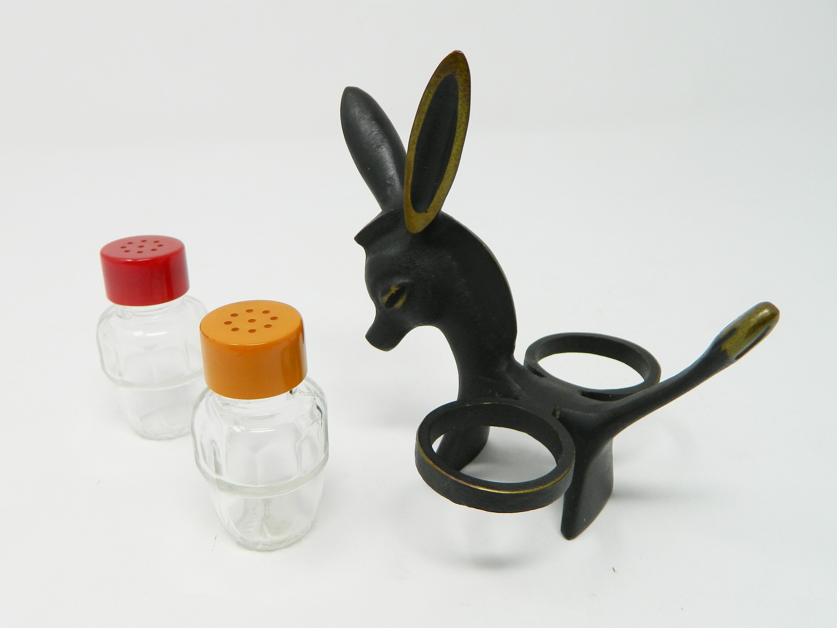 Walter Bosse Bronze Donkey With Salt and Pepper Shaker - Etsy