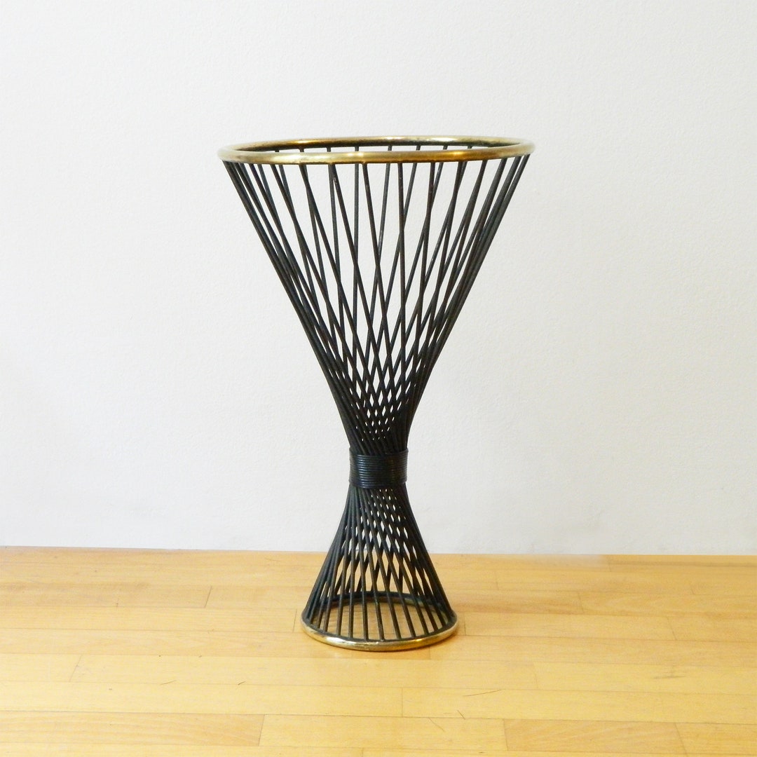 Austrian Paper Basket in the Shape of a Spindle From the 50s - Etsy