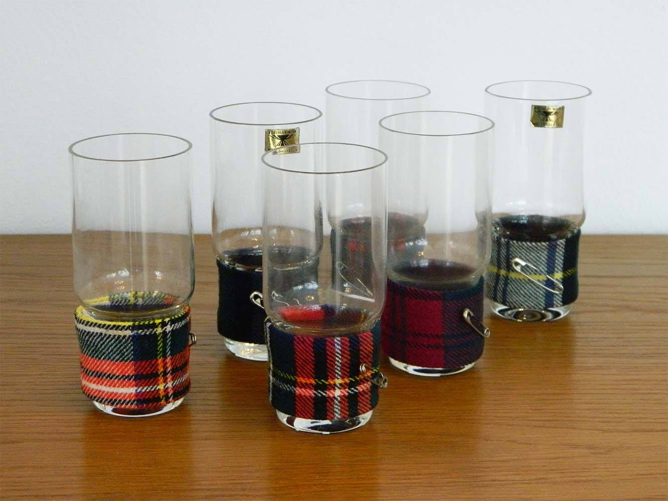 Auböck tartans Glass Set in Original Box - Etsy