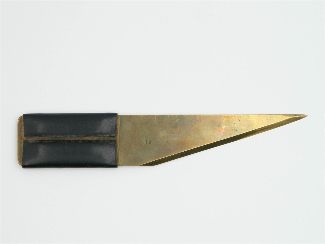 Workshop Carl Auböck Vienna Letter Opener Made of Brass With Leather ...