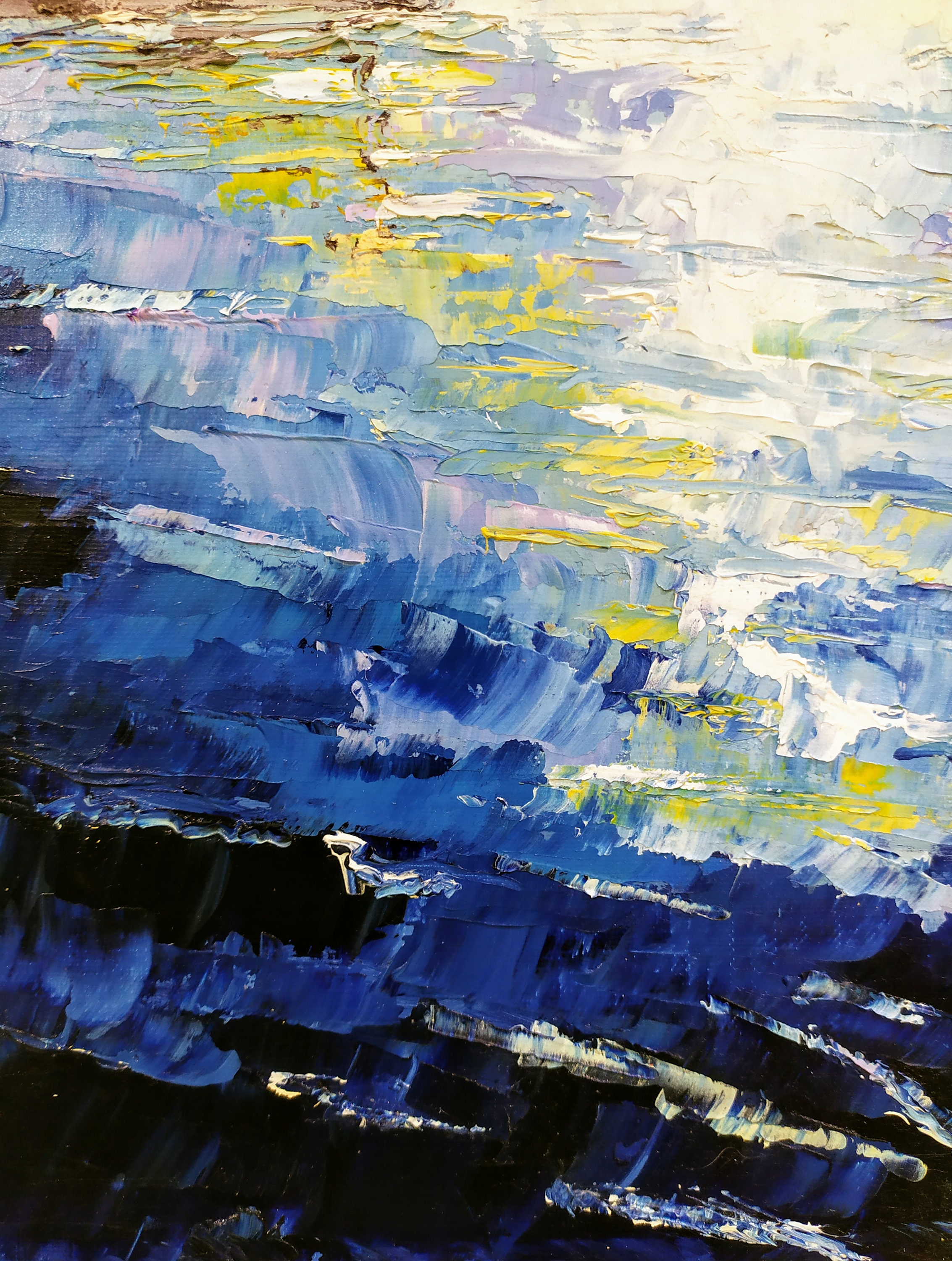 Nautical Decor Ocean Sailboat Painting Marine Art Sea Paintings Palette ...