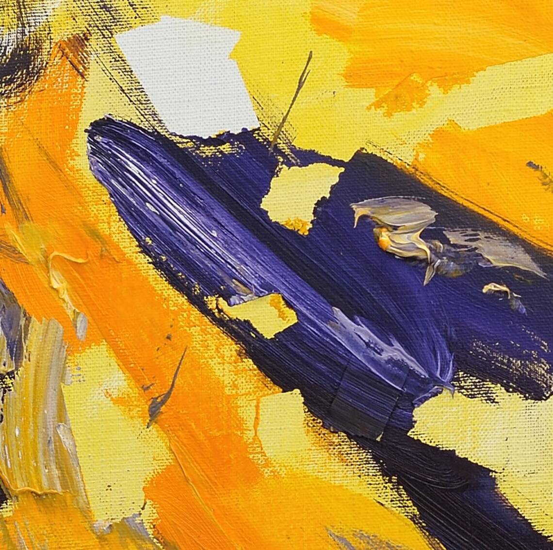 Abstract Landscape Art Oil Painting Original Abstract Wall Art ...