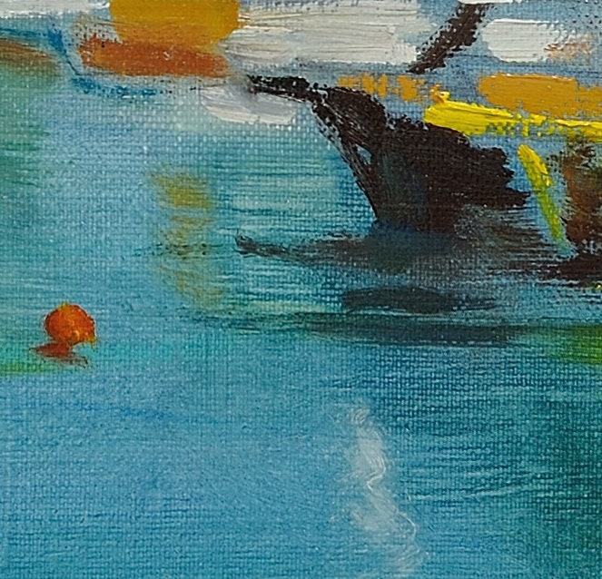 Crete Greece Oil Painting Original Painting Greece Art | Etsy