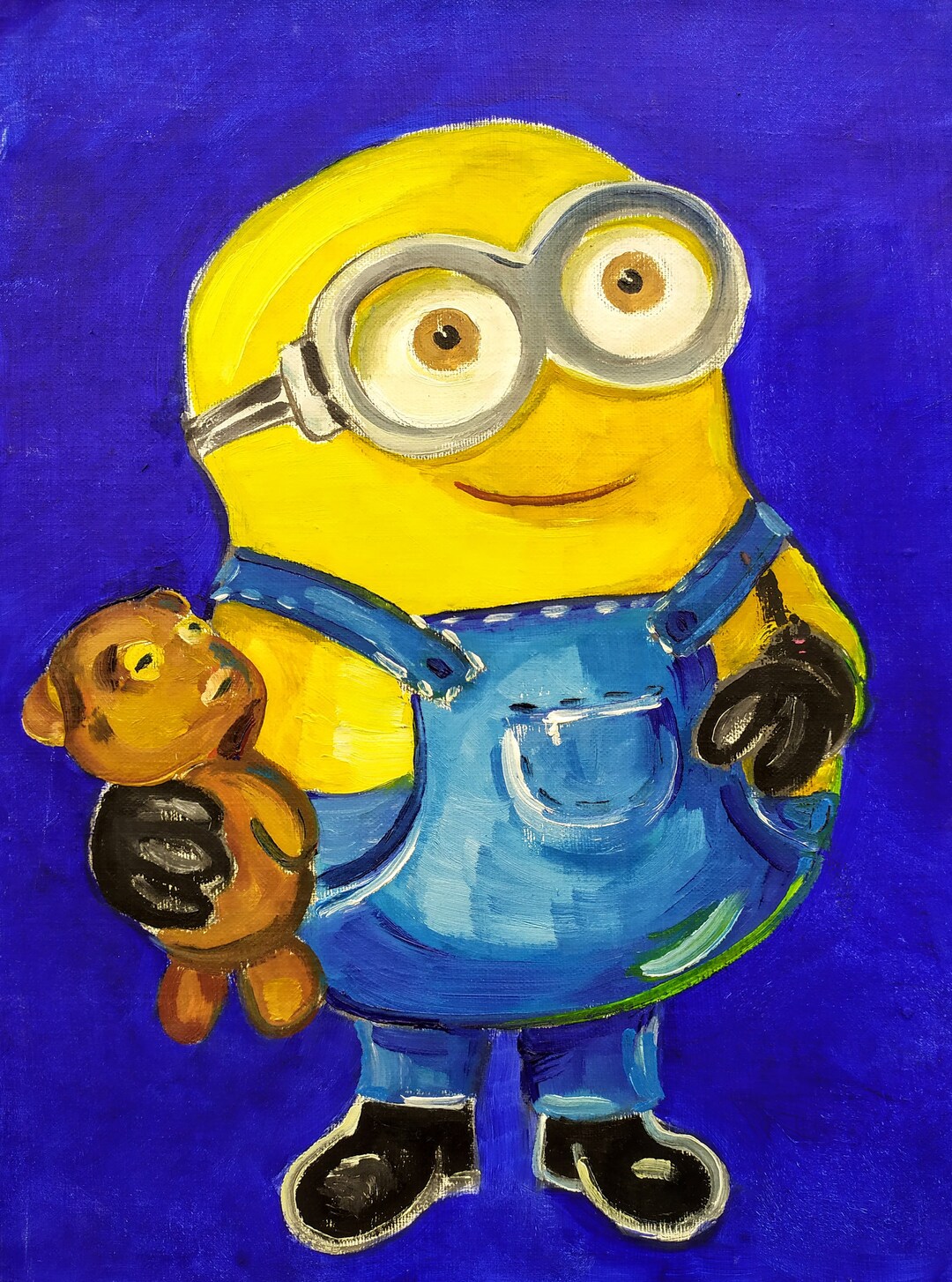 Minions Cartoon Images Cartoon Decor Minion Art Nursery Wall Decor Gift ...