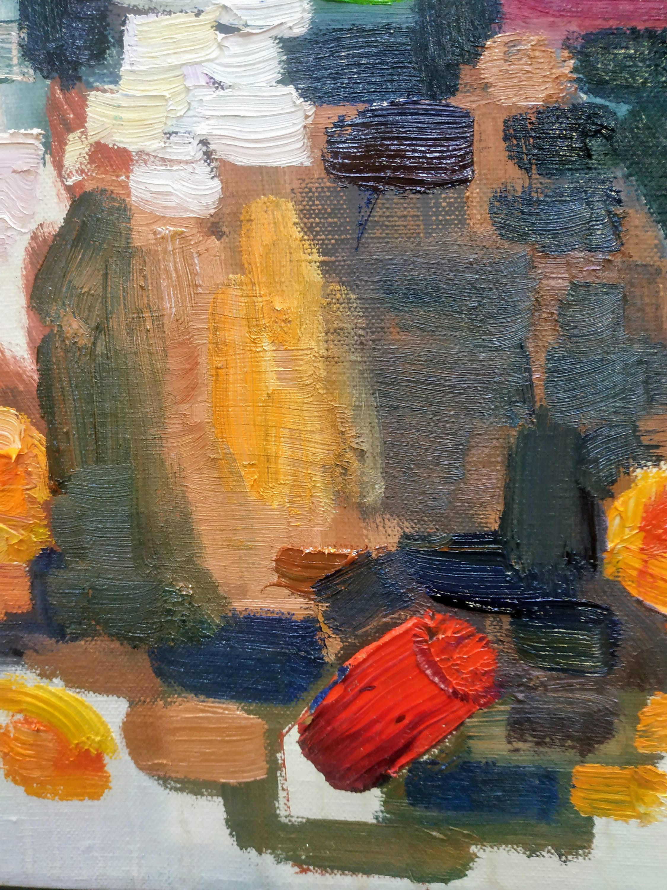 Abstract Art Still Life Painting Original Paint Ukrainian Modern Art ...