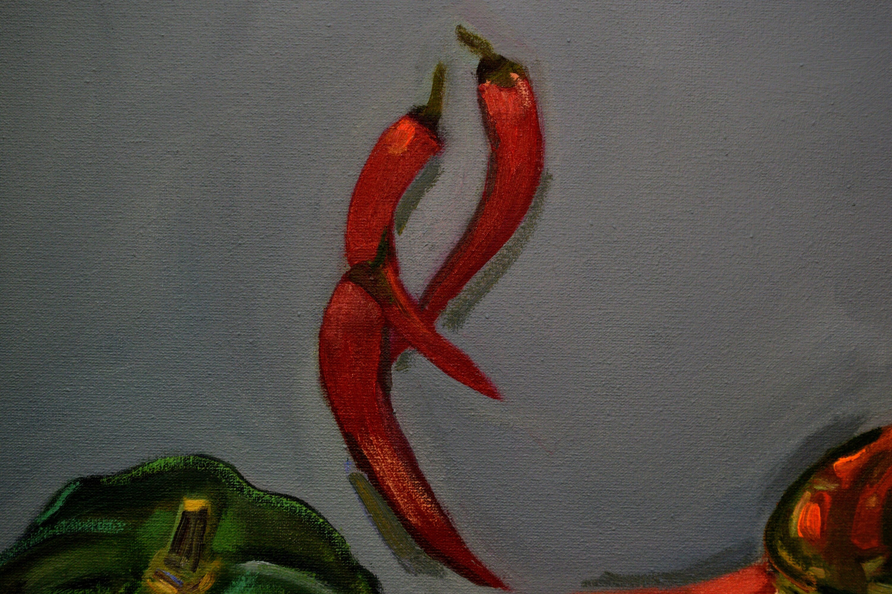 Still Life Original Oil Painting Interior Art Dining Room - Etsy