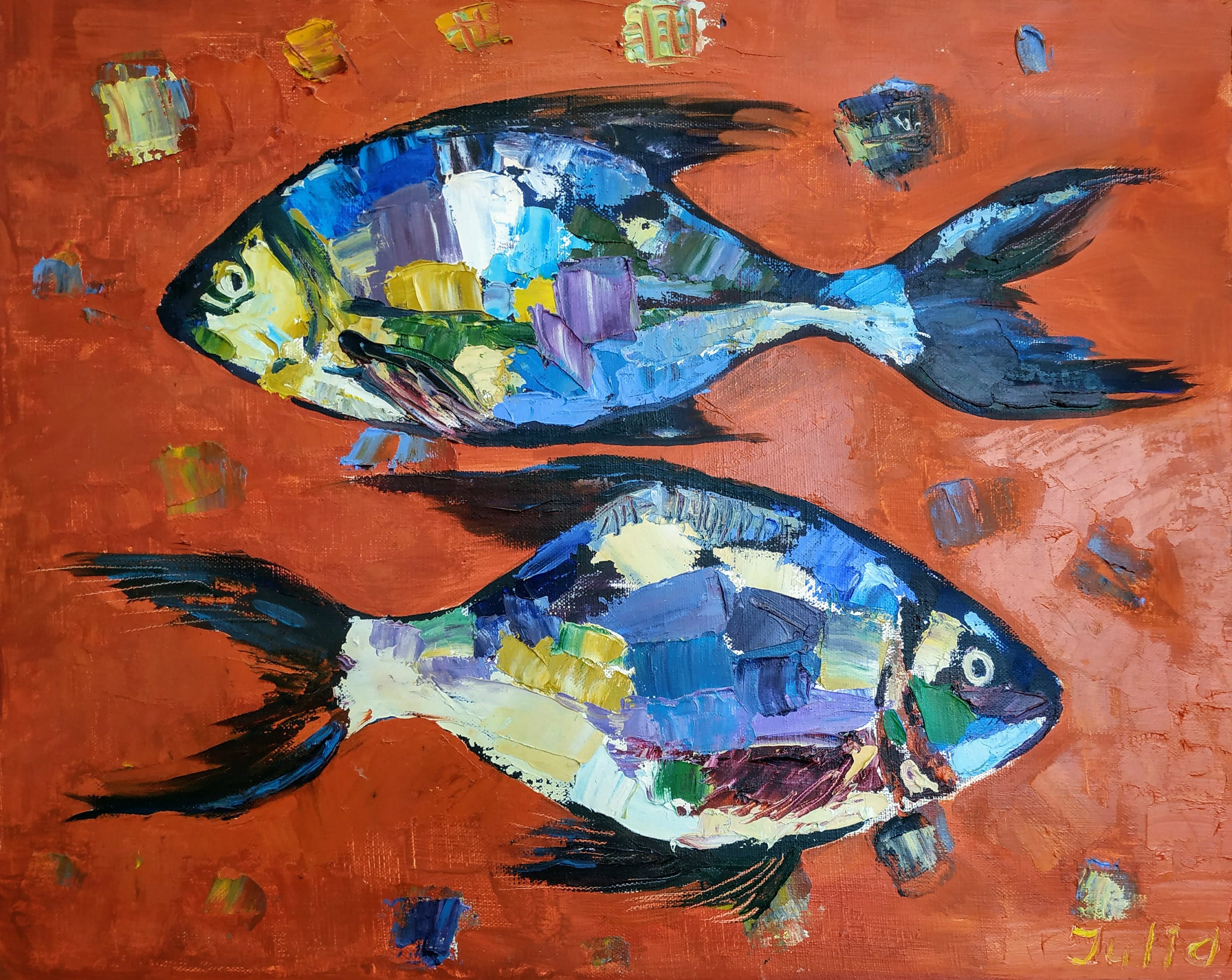 Abstract Fish Paintings By Famous Artists