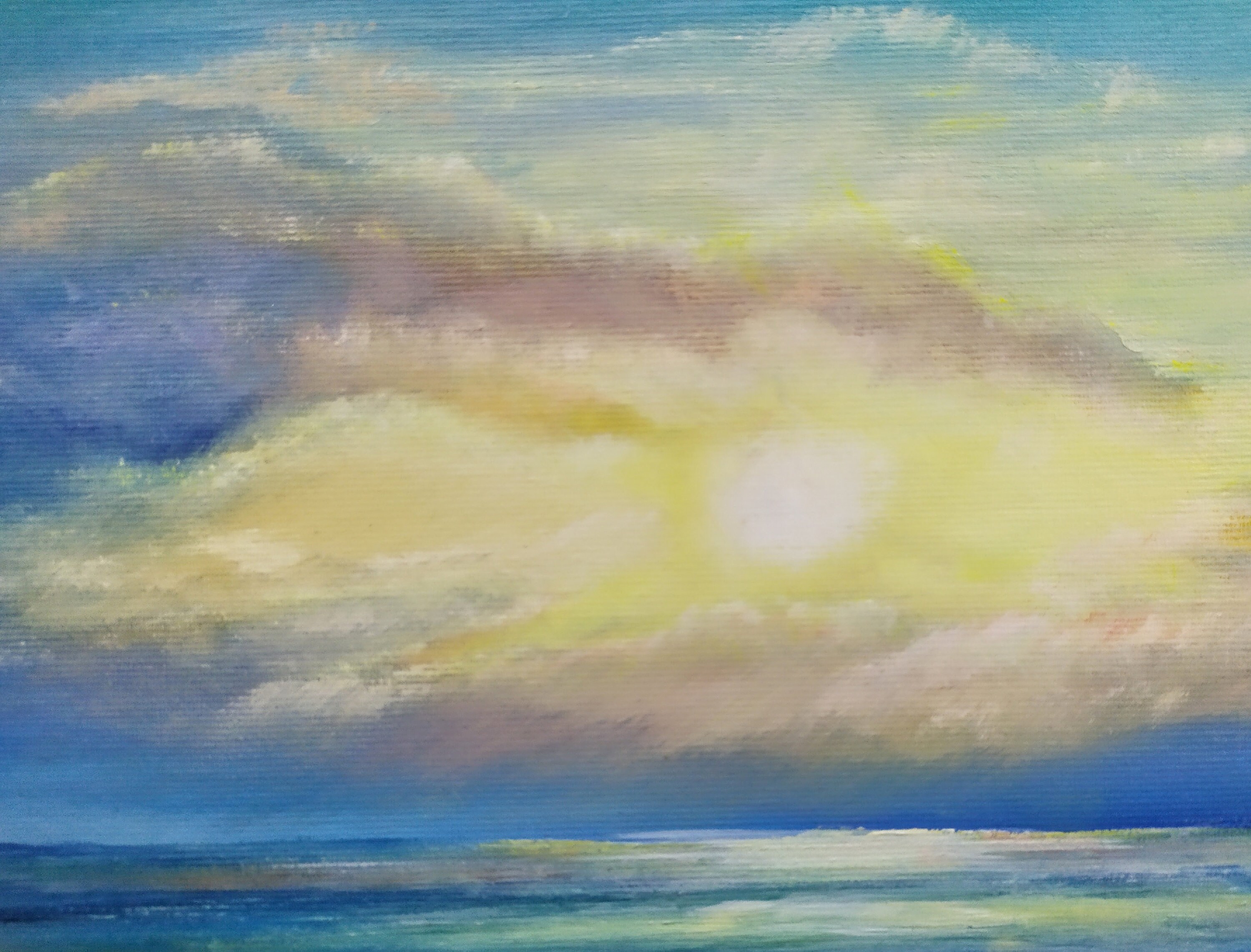 Ocean Coastal Beach Art Classical Oil Painting Realism Art Ocean Waves ...