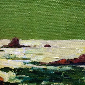 Greek Coast Greek Wall Art Seascape Greece Oil Painting for Living Room ...