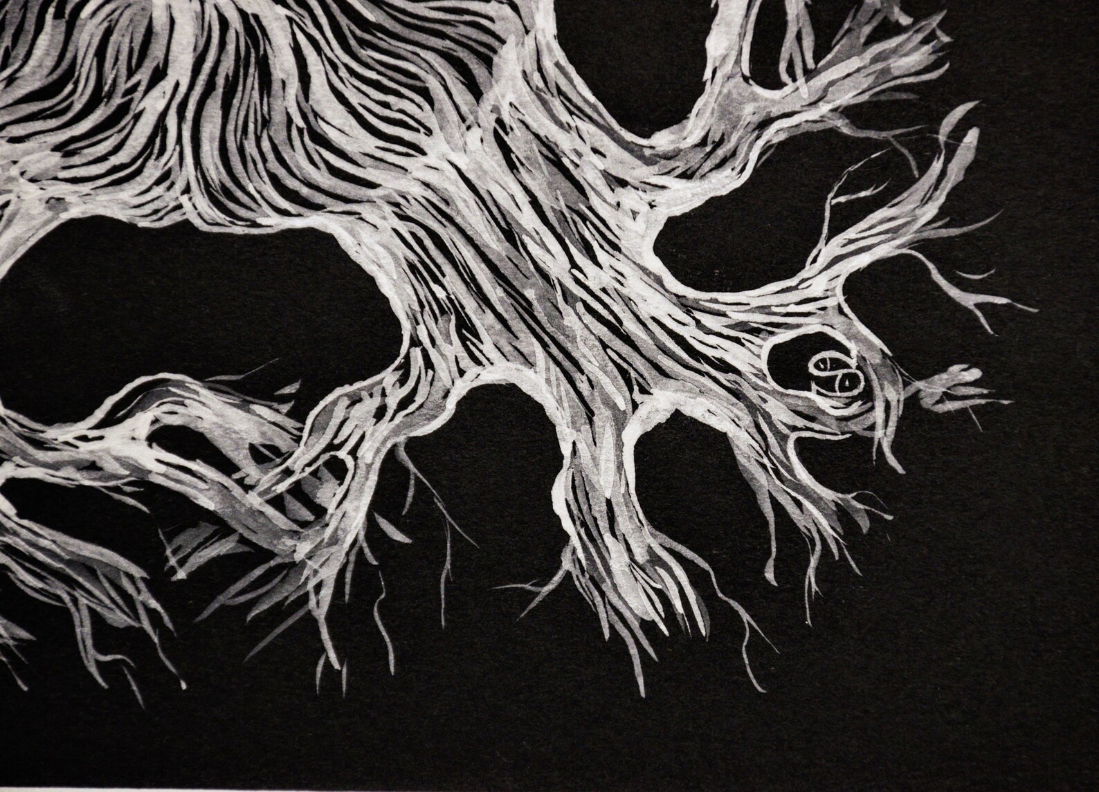 Drawing for Meditation Abstract Art Spiral of Life Original - Etsy