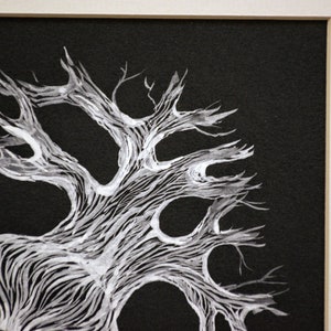 Drawing for Meditation Abstract Art Spiral of Life Original Graphic ...