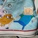 Adventure Time Converse Sneakers - Etsy