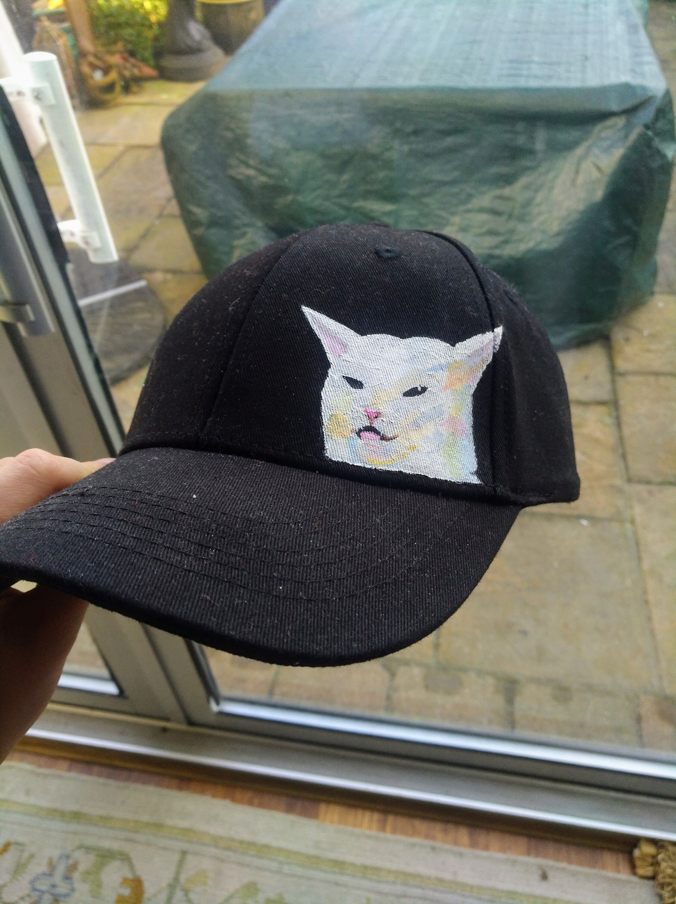 Table Cat Meme Cap - Etsy