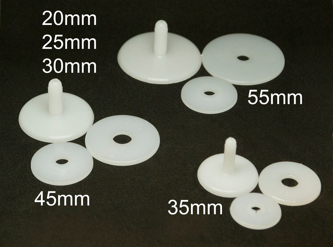 Doll Joints 20mm, 25mm, 30mm, 35mm, 45mm, and 55mm - SOLD INDIVIDUALLY ...