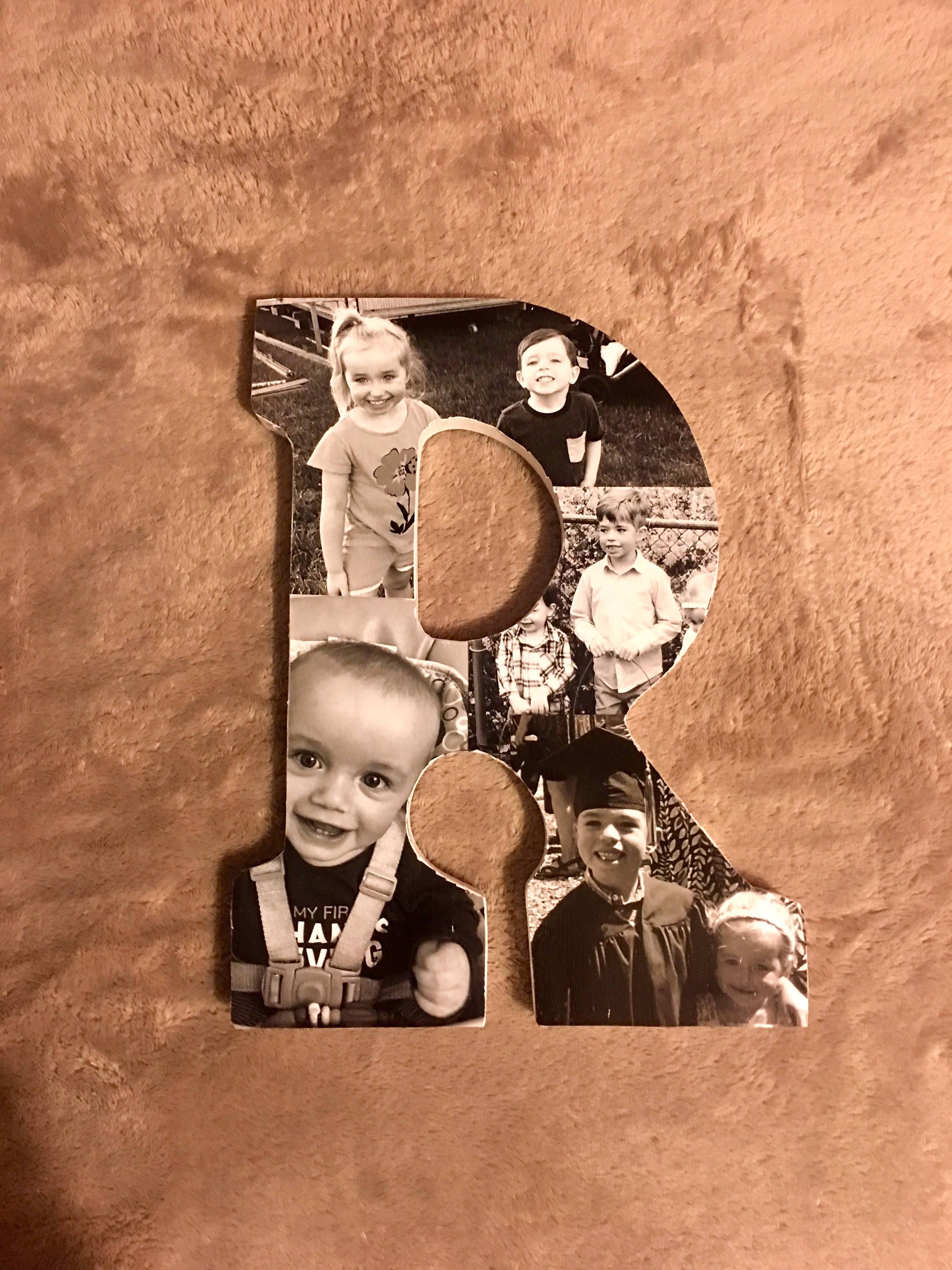 Carta de collage de fotos - Etsy México