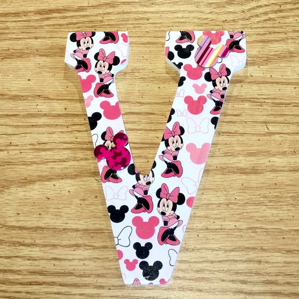 Minnie Mouse Letters - Etsy